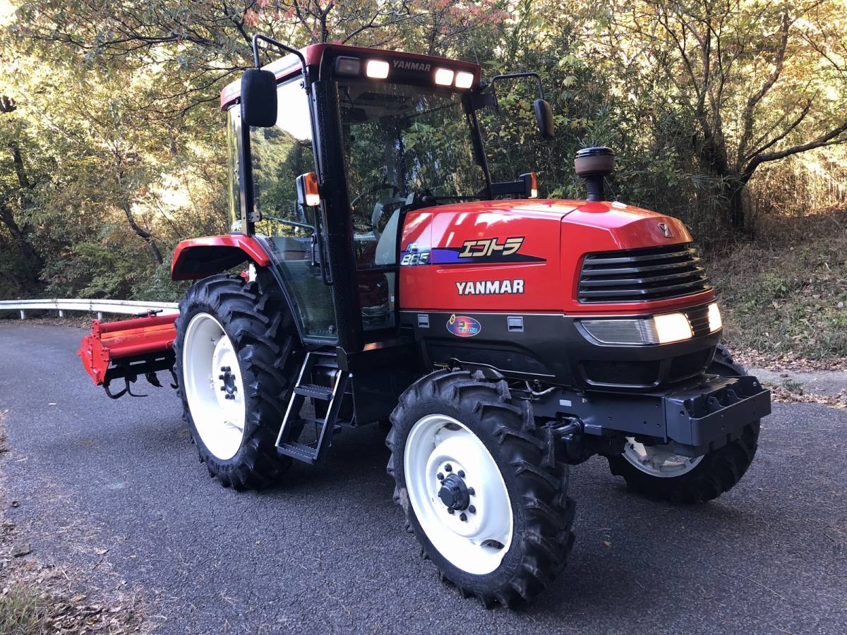 ヤンマー トラクター AF865 オートエアコンキャビン付き 4WD 65馬力 タイヤ 電子取扱説明書 群馬県 エコトラ(車体)｜売買された ...