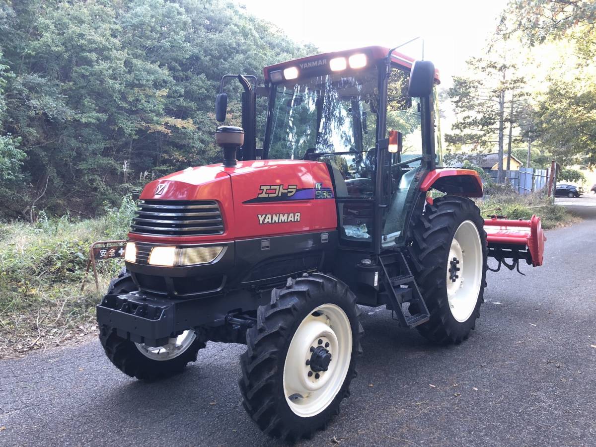 ヤンマー トラクター AF865 オートエアコンキャビン付き 4WD 65馬力 タイヤ 電子取扱説明書 群馬県 エコトラ(車体)｜売買された ...