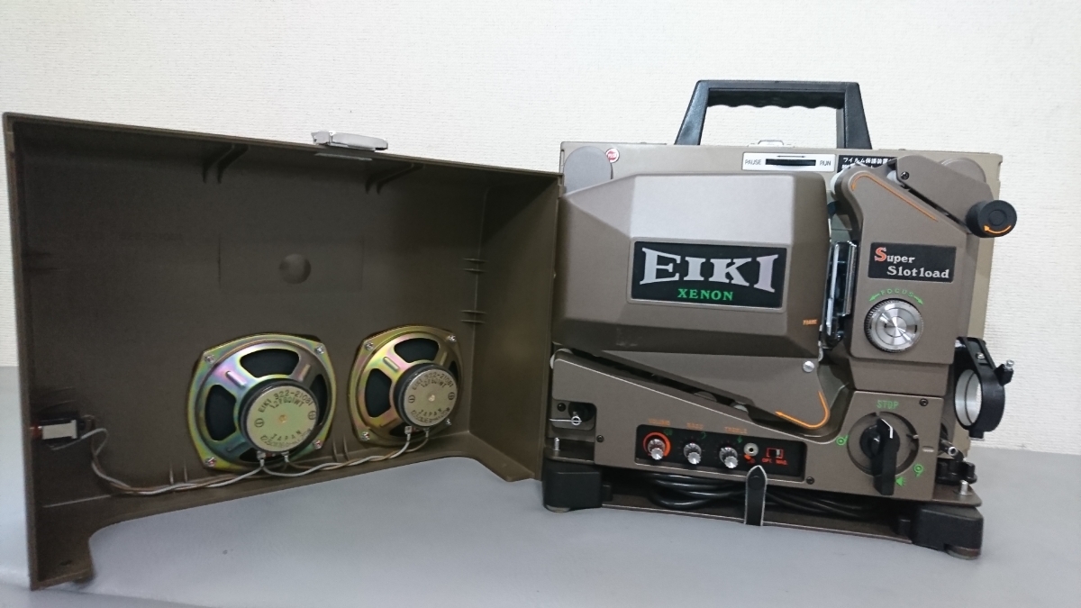 EIKI XENON 16ミリ映写機 EX-3500 通電確認済み 動作未確認品(8ミリ)｜売買されたオークション情報、yahooの商品情報をアーカイブ公開 - オークファン（aucfan.com）