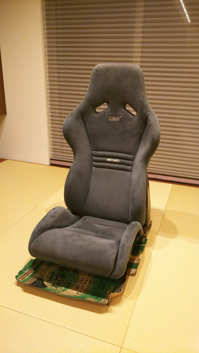 レカロ RECARO S203 純正シート WRX sti カーボン SP-X GVB GRB GVF GRF GDB GC8 VAB 検 ...