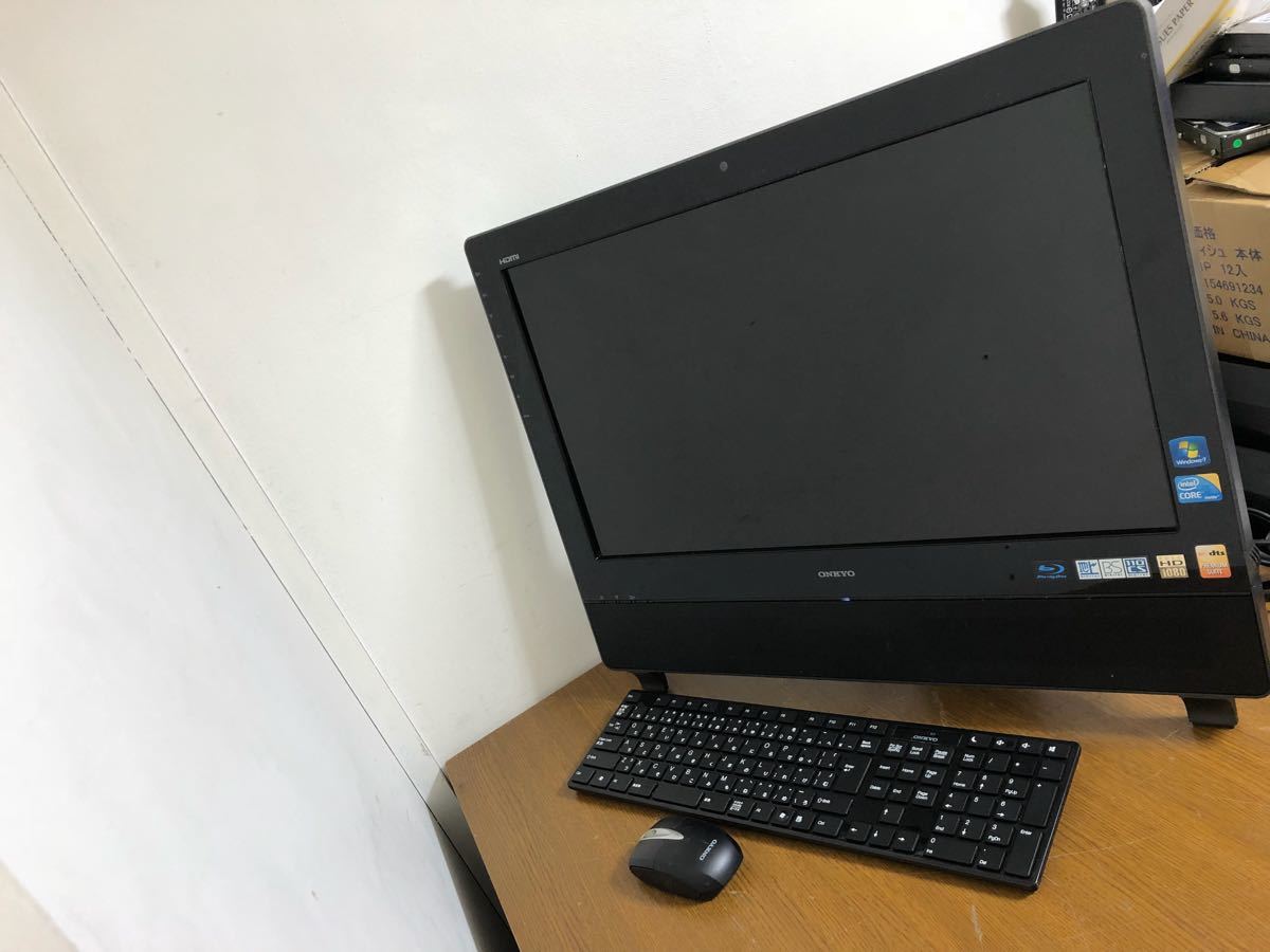 ONKYO E715 Corei5 メモリ4G HDD1.5TBブルレイ(モニタ一体型)｜売買されたオークション情報、yahooの商品情報を ...
