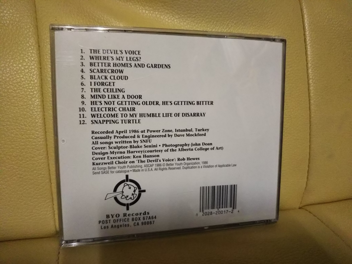 SNFU IF YOU SWEAR YOU'LL CATCH NO FISH PUNK HARDCORE パンク天国 DOA ...