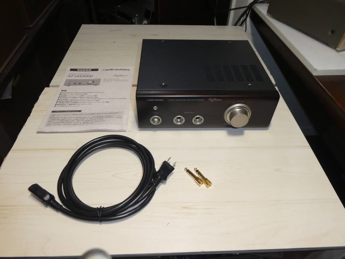 audio-technica ハイレゾ対応 ヘッドホンアンプ AT-HA5000 動作良好(楽器、器材)｜売買されたオークション情報 ...
