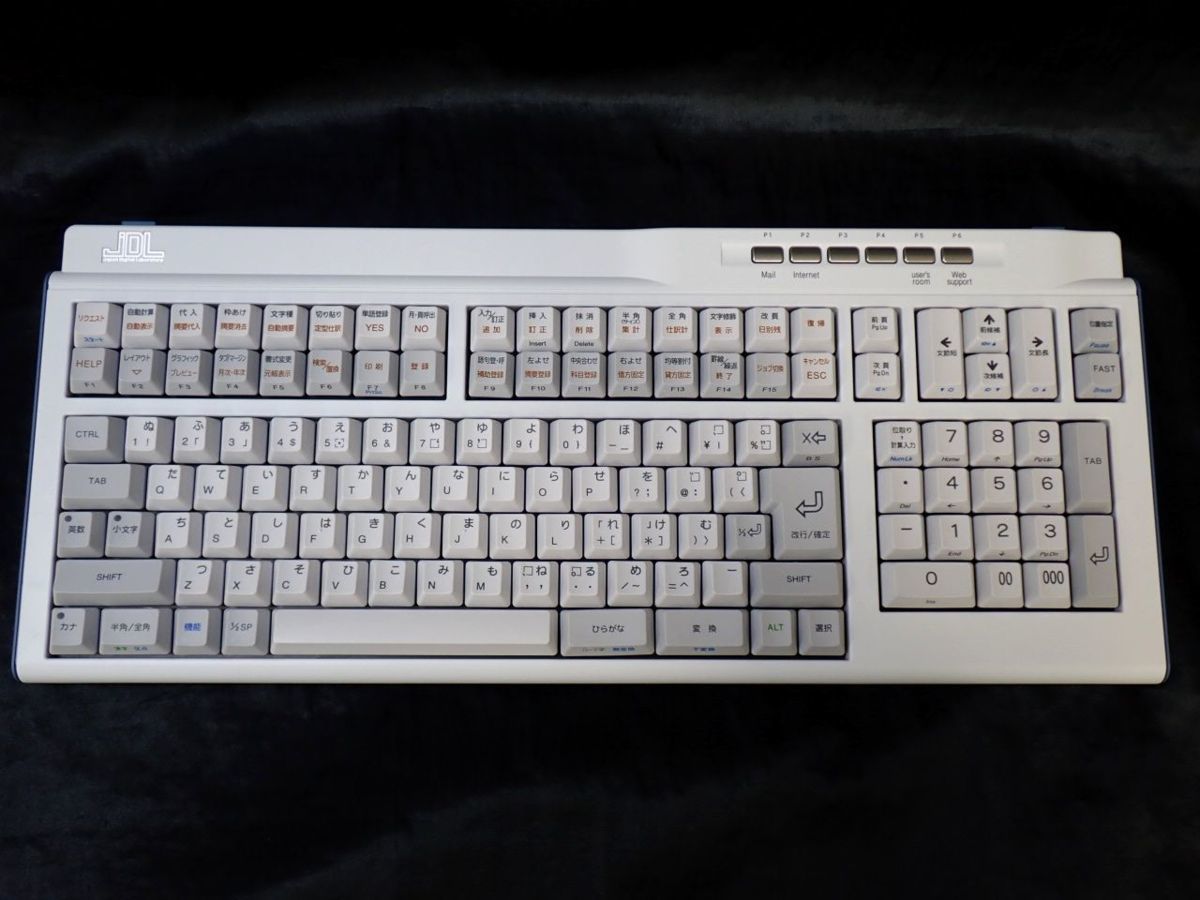 TRopre 東プレ JDL 財務キーボード EKUJ10 グレー系 変荷重 静電気容量無接点 USBケーブル付き＃13206003(USBキーボード)｜売買されたオークション情報、yahoo ...