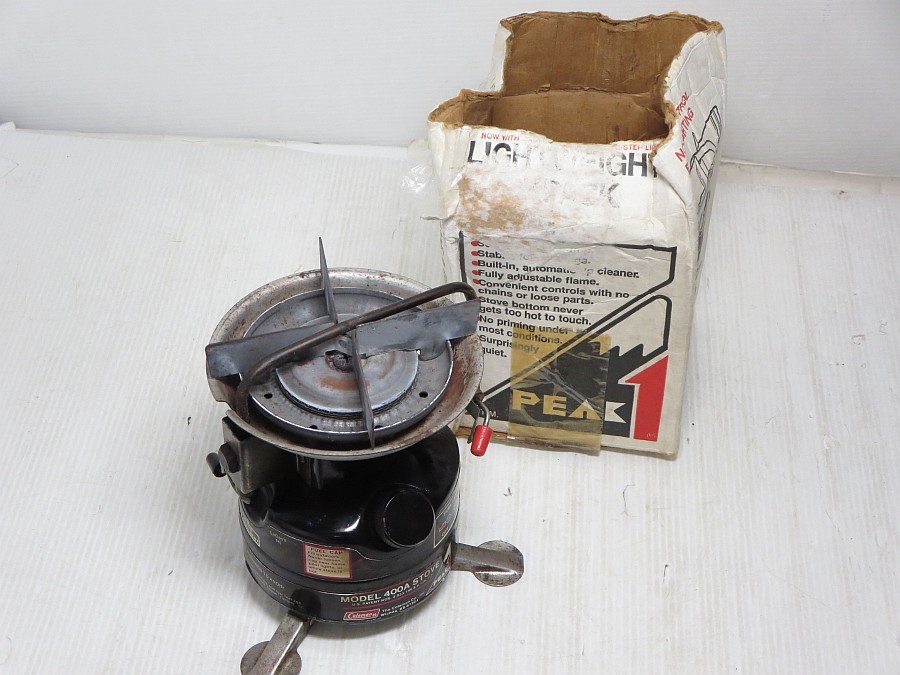 2078 Coleman コールマン PEAK1 ピーク1 ピークワン ストーブ Model 400A Stove(ガソリン)｜売買されたオークション情報、yahooの商品情報をアーカイブ公開 ...