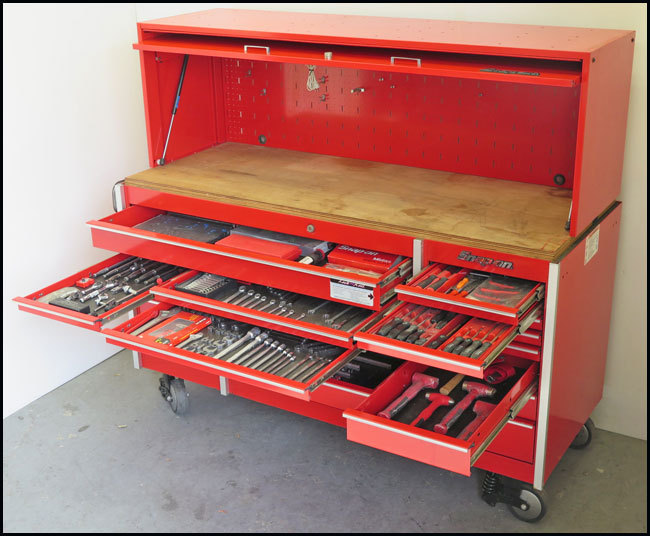 工具セット Snap-on スナップオン KRL7003B ワークステーション ツールストレージ ロールキャブ 大阪府門真市より引取限定(設置 ...