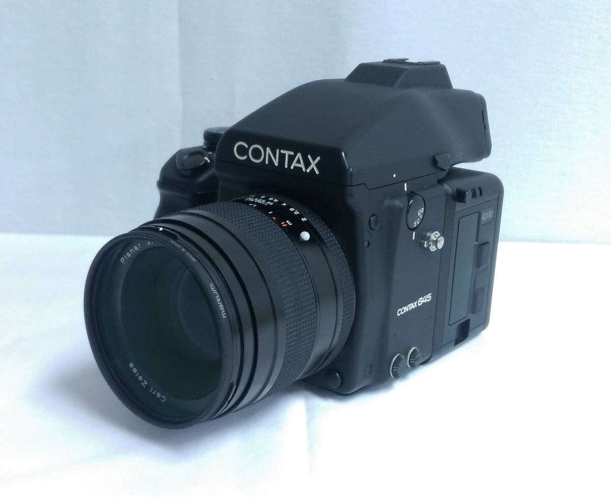 激レア 定価500万円以上 カメラ CONTAX コンタックス 645 デジタルバック PHASE ONE IQ180 レンズ Carl ...