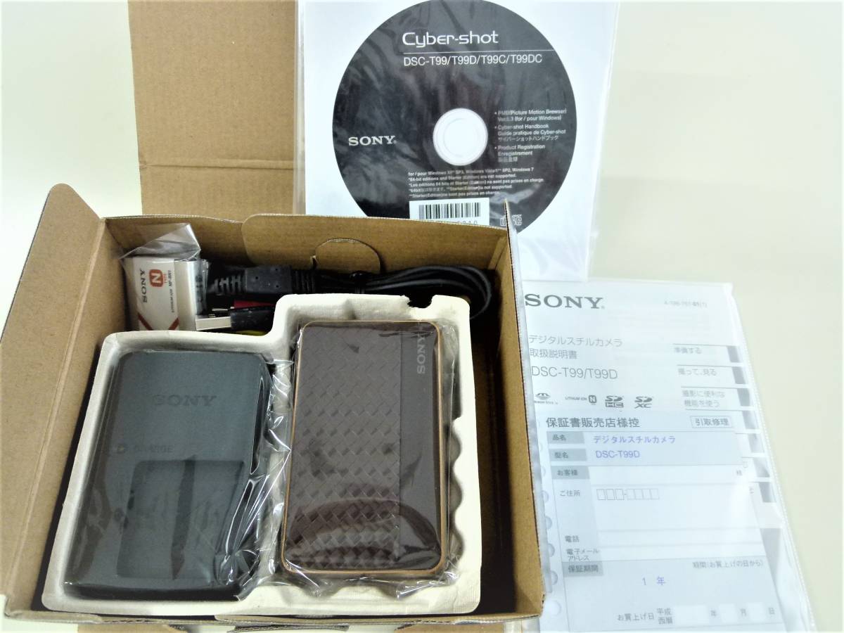 ソニー SONY Cyber-shot DSC-T99D Brown(ソニー)｜売買されたオークション情報、yahooの商品情報をアーカイブ ...