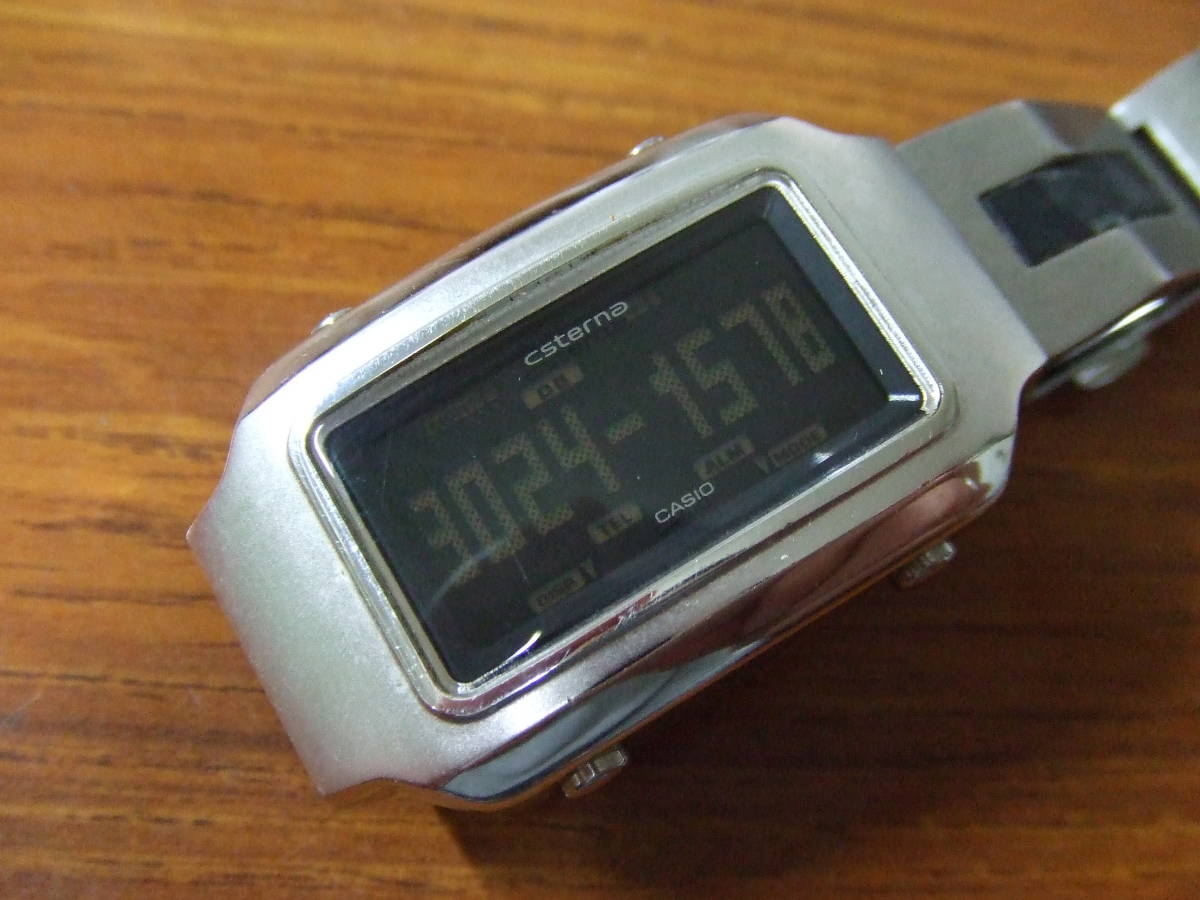 S3 カシオ CASIO CSN-012 CSTERNA 電池交換済み デジタル腕時計(その他)｜売買されたオークション情報、yahooの商品 ...