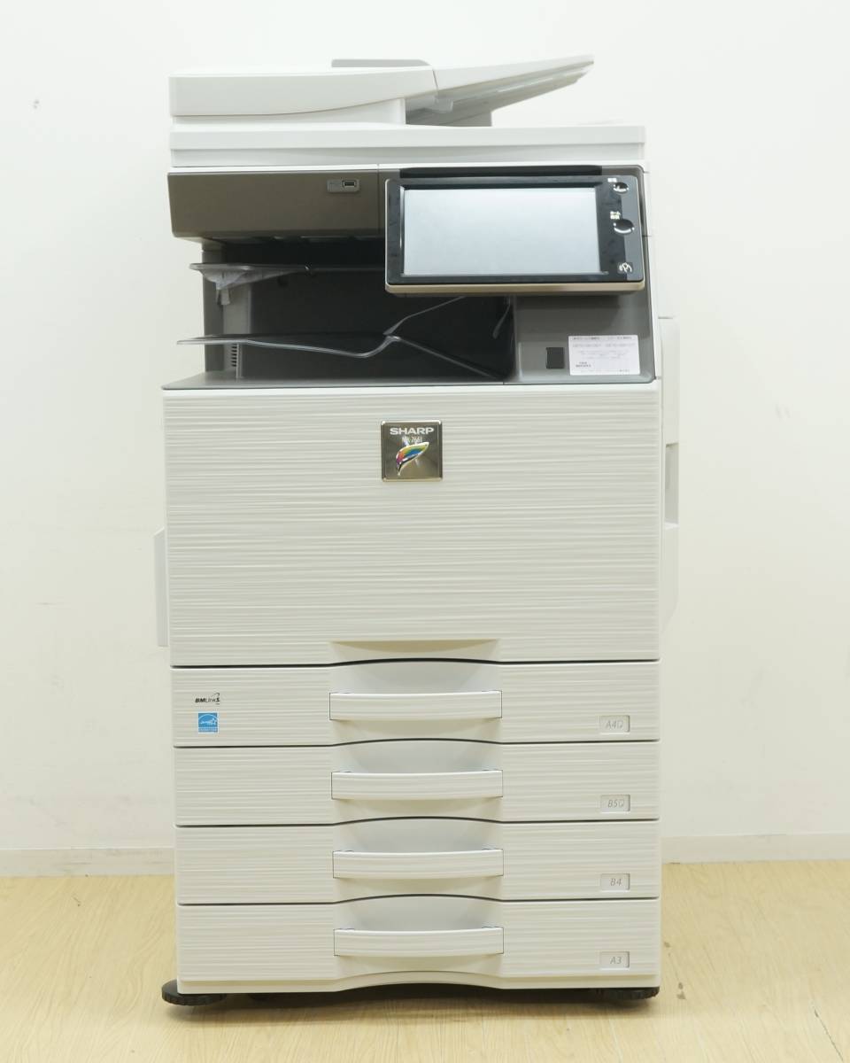 シャープSHARP デジタルフルカラー複合機 MX-2661 2018年モデル 総使用枚数1 800枚 4段 A3対応 フルカラー 複合機 オフィス 店舗(シャープ)｜売買されたオークション ...