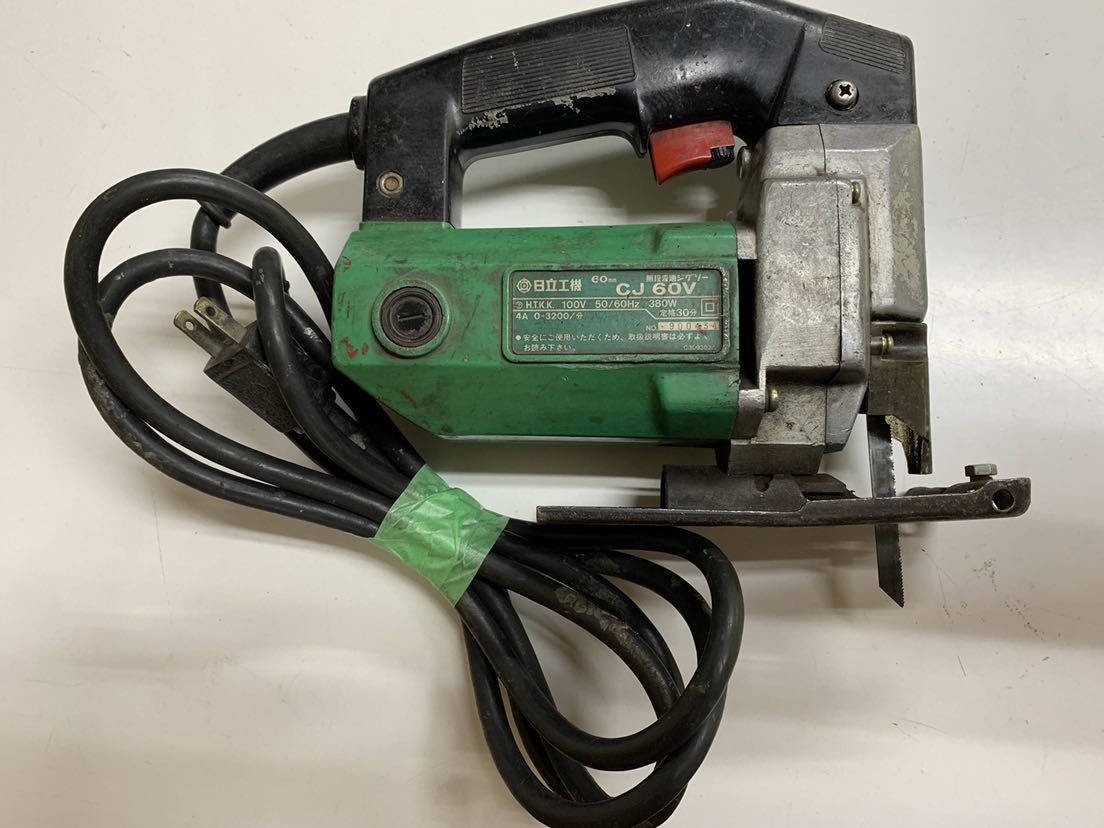 HITACHI 日立工機 無段変速ジグソー 60mm CJ 60V(ジグソー、電気のこぎり)｜売買されたオークション情報、yahooの商品情報 ...