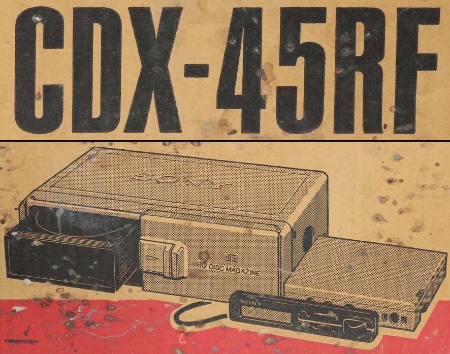SONY FM飛ばし 10連奏CDチェンジャー CDX-45RF 1993年(ソニー)｜売買されたオークション情報、yahooの商品情報を ...