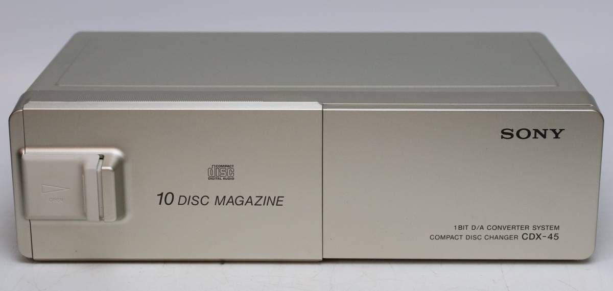 SONY FM飛ばし 10連奏CDチェンジャー CDX-45RF 1993年(ソニー)｜売買されたオークション情報、yahooの商品情報を ...