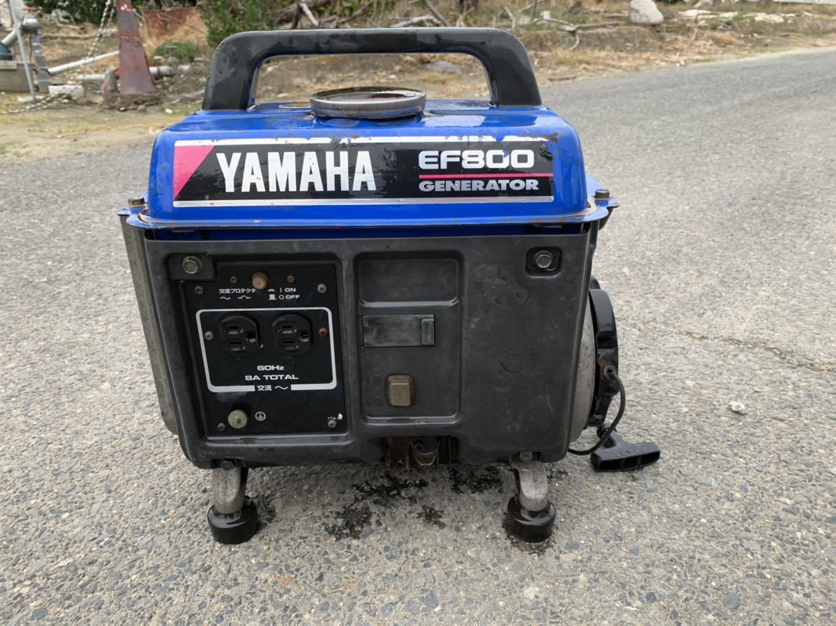 ヤマハ ポータブル発電機 EF800B 100V 800VA 60Hz 管理番号112810(発電機)｜売買されたオークション情報、yahooの商品情報をアーカイブ公開 - オークファン ...