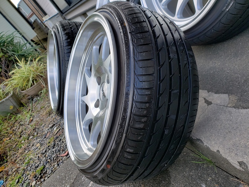 深リム whistler wheels KR7 15インチ8J＋20 USDM 検索用WORK SSR(ラジアルタイヤ)｜売買された ...