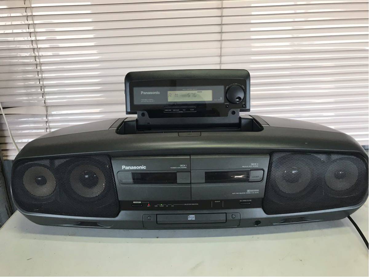 Panasonic パナソニック RX-DT77 CD ラジカセ 本体のみ(ラジカセ)｜売買されたオークション情報、yahooの商品情報を ...