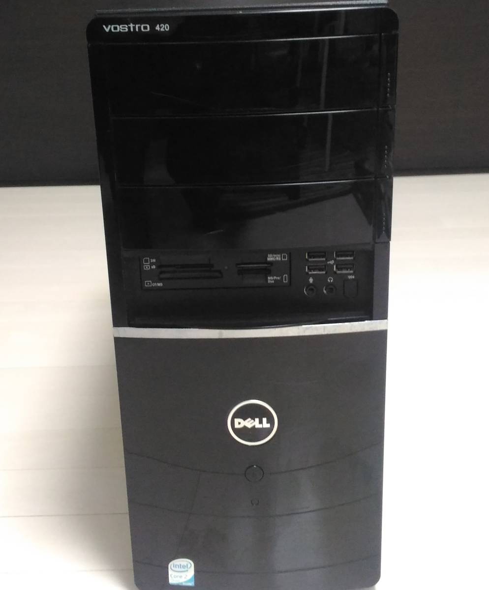 DELL Vostro 420 タワー型PC Windows10Pro 64bit Core2Quad Q9650 3.0GHz(パソコン単体 ...