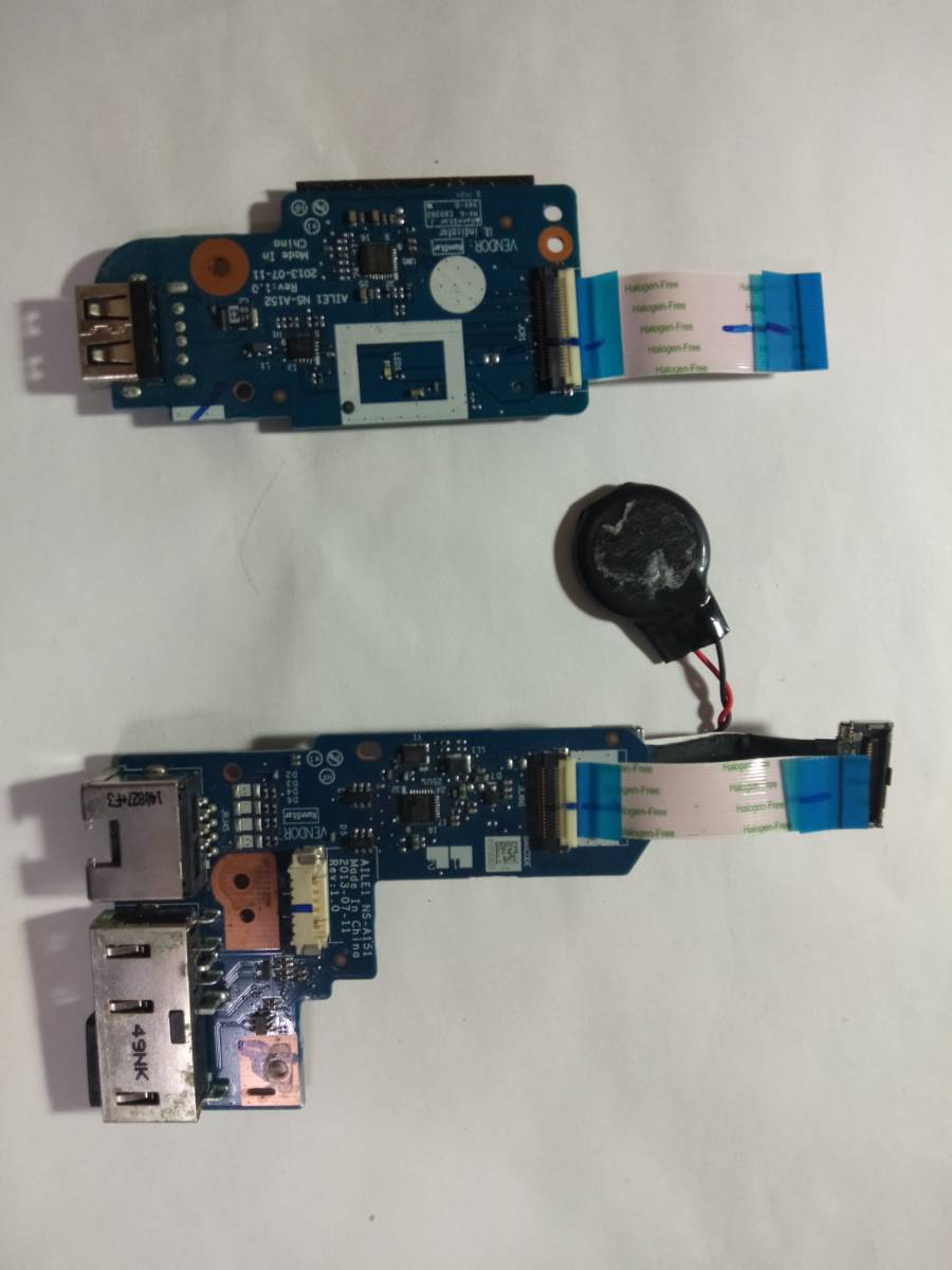 ジャンク 未確認 lenovo thinkpad E440 用 電源モジュール USB モジュール LED モジュール module unit ...