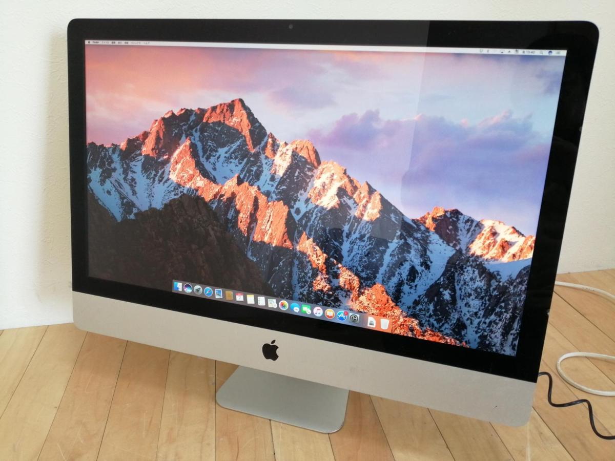 iMac 27-inch Mid2011 A1312ジャンク品 i5@3.1G 8G 2T 6970M 10.12(iMac)｜売買された ...