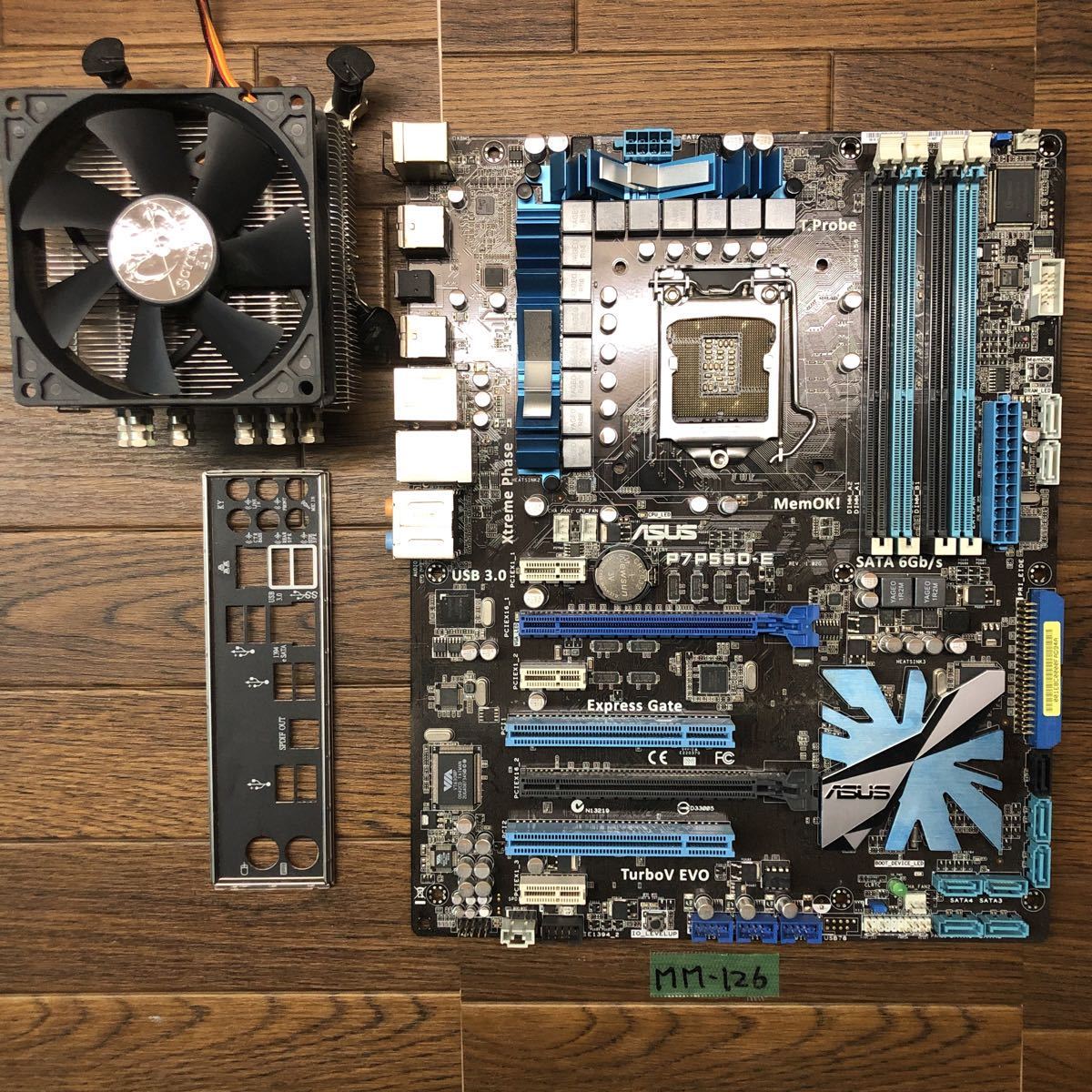 MM-126 激安 マザーボード ASUS P7P550-E LGA 1156 BIOS立ち上がり確認済み ジャンク(ASUSTeK)｜売買さ ...