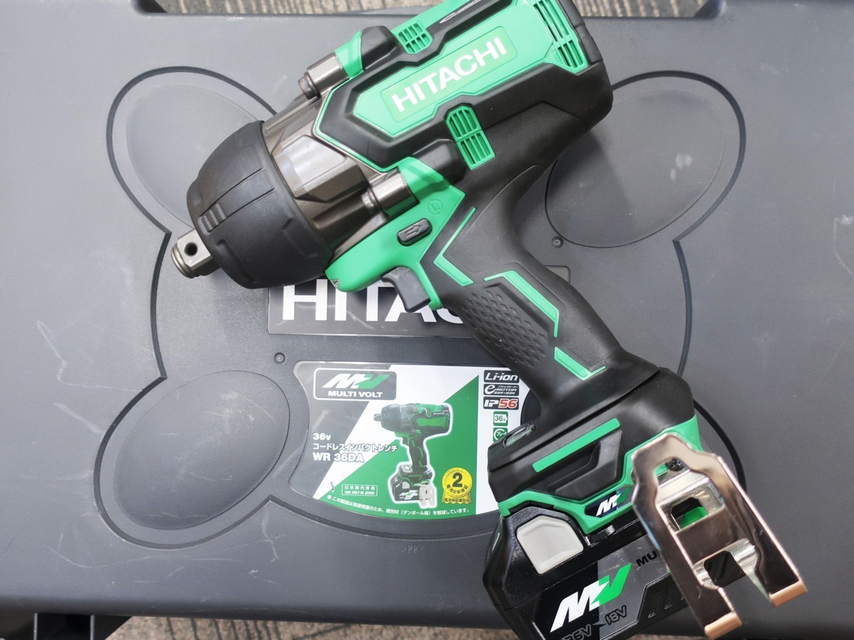 ごえん堂 展示傷あり品 HITACHI 日立工機 WR36DA マルチボルト 36V 充電式インパクトレンチ(本体)｜売買されたオークション ...