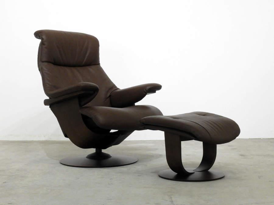 karimoku “THE FIRST” RU74 & RU02 本革×オーク材 リクライニングチェア&オットマン 35.9万 カリモク ザ ファースト 北欧 エコーネス(1人用)｜売買された ...