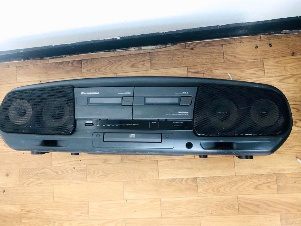 Panasonic パナソニック RX-DT77 CD ラジカセ レトロ オーディオ機器※通電OK ジャンク(ラジカセ)｜売買された ...