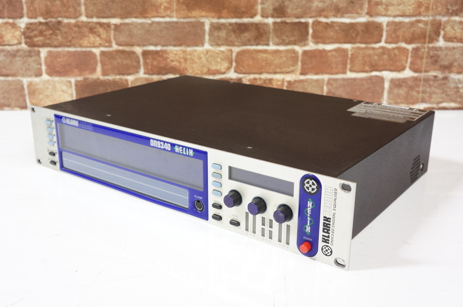 KLARK TEKNIK DN9340 Equalizer Helix 2-CH Digital Master クラークテクニック ...