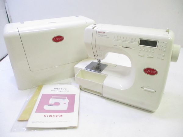 訳あり SINGER シンガー Computer 9780 Apricot アプリコット 電動 ミシン ハンドクラフト 手工芸 裁縫 手作りマスク ハンドメイド(本体)｜売買されたオークション ...