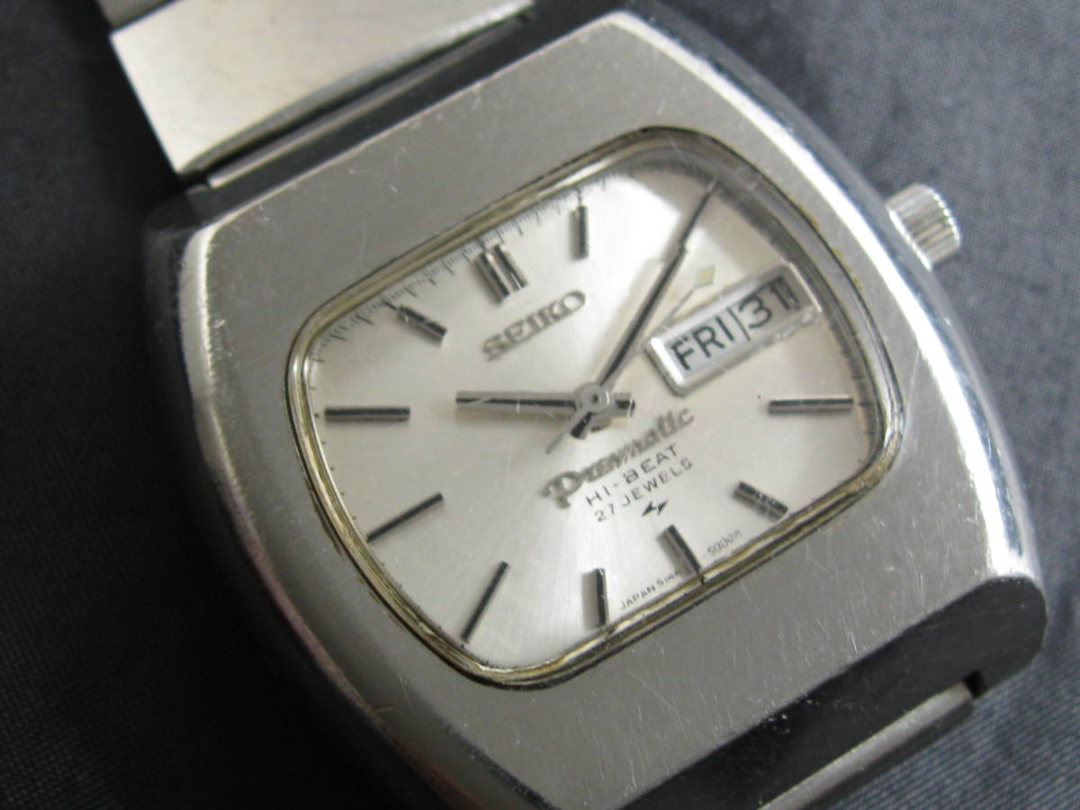 SEIKO Presmatic セイコー プレスマチック HI-BEAT 27石 Ref.5146-5000 Cal.5146A デイデイト ...
