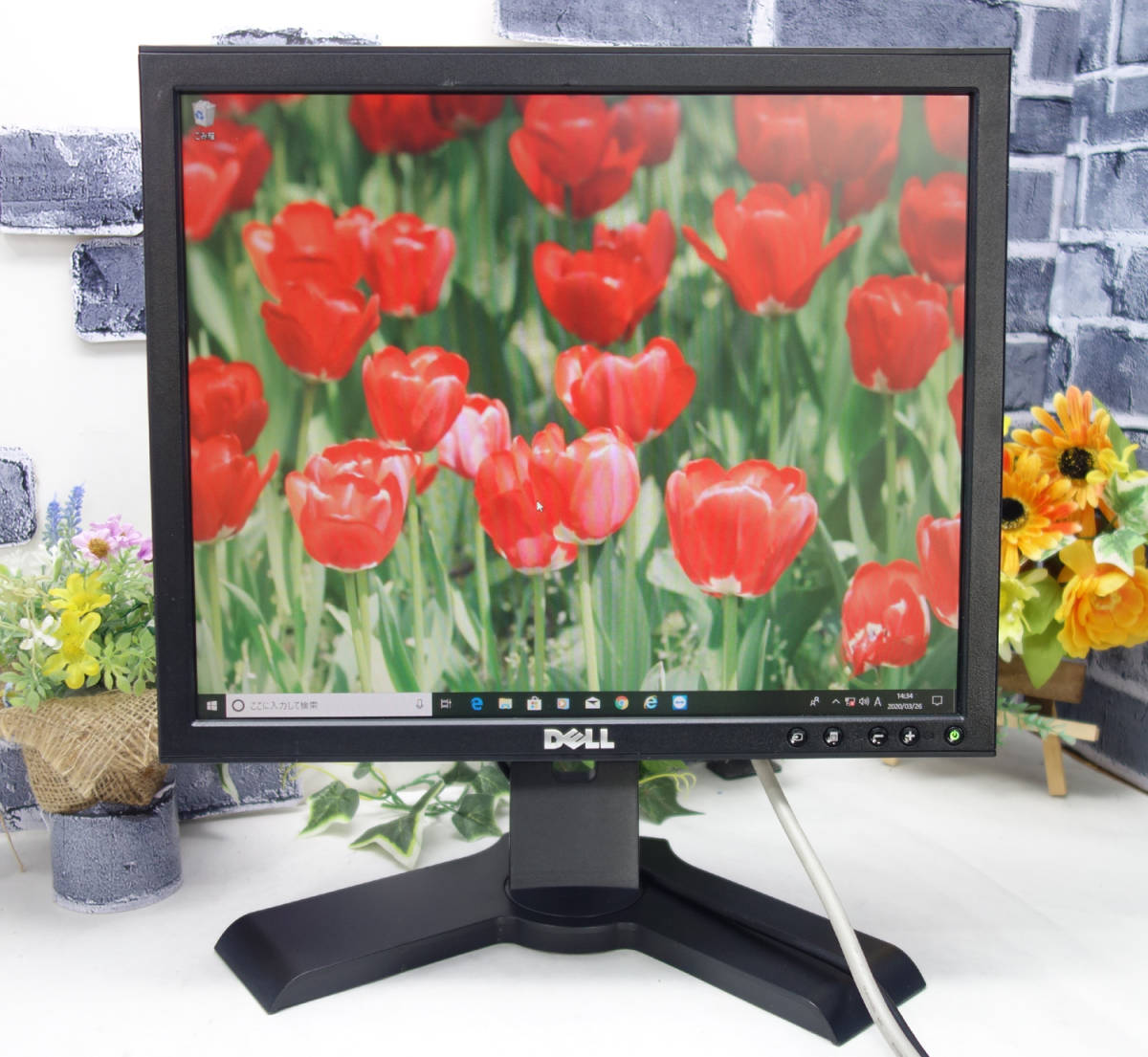 高さ調節可能 DELL P170Sb 17インチスクエア SXGA 1280x1024 ノングレア D-sub DVI USBポート付き ⑤ ...