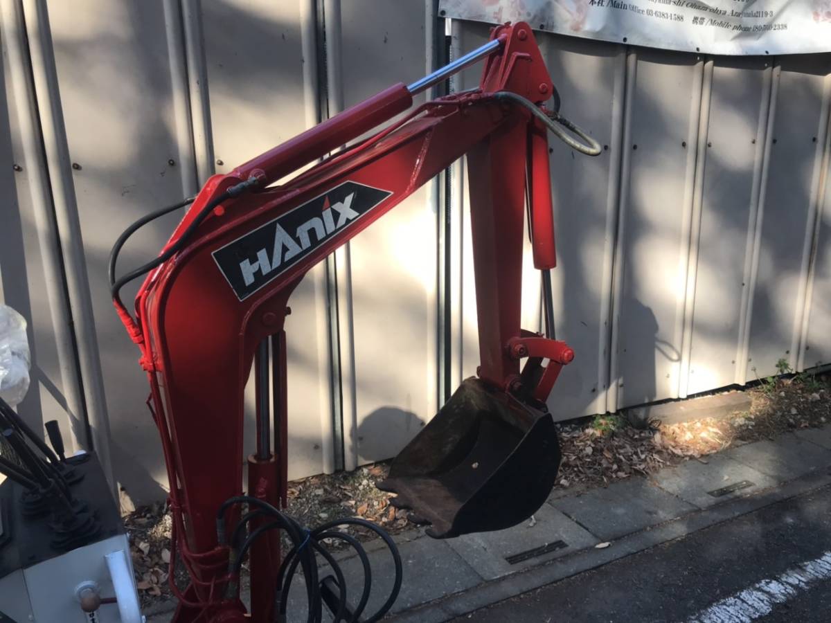 ハニックス HAnix 油圧ショベル ミニユンボ N080-2 1181h(建設機械、重機)｜売買されたオークション情報、yahooの商品情報 ...