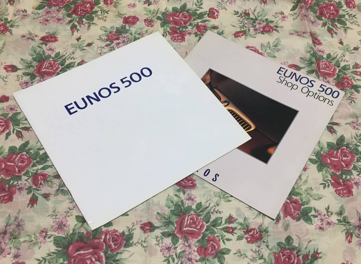 EUNOS 500 ユーノス500 カタログ パンフレット 1994 5 26P 18J 18K 18E 20E 20F 20GT-i 可変過給システムVRIS マツダ MAZDA(マツダ ...