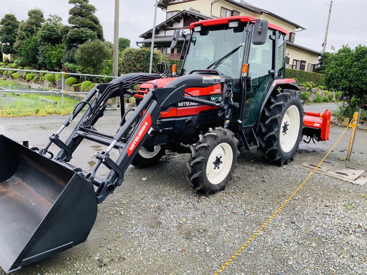 トラクター 三菱 MITSUBISHI MT468 PALCEED エアコンキャビン キャタピラー 839h 46馬力(車体)｜売買された ...