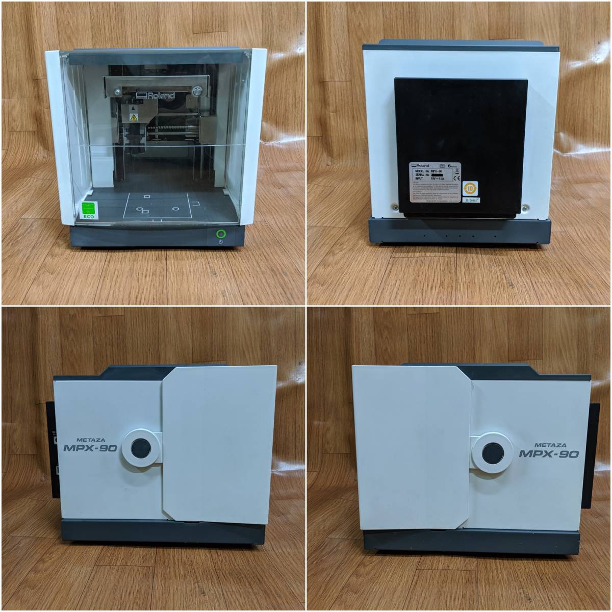 Roland METAZA MPX-90 ローランド メタザ メタルプリンター 金属 打刻 彫刻 CDソフト付 MPX-80 EGX ジッポ ...