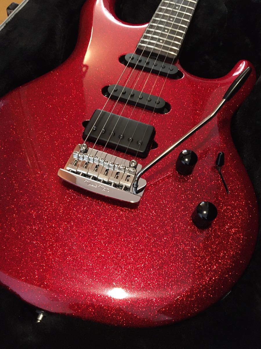 MUSIC MAN LUKE 3 Cardinal Red Sparkle HSS LⅢ ルカサー Lukather(その他)｜売買された ...