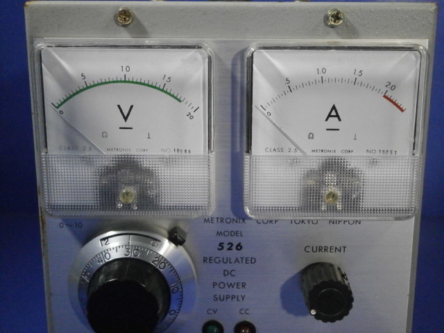 Metronix 526 REGULATED DC POWER SUPPLY(その他)｜売買されたオークション情報、yahooの商品情報を ...