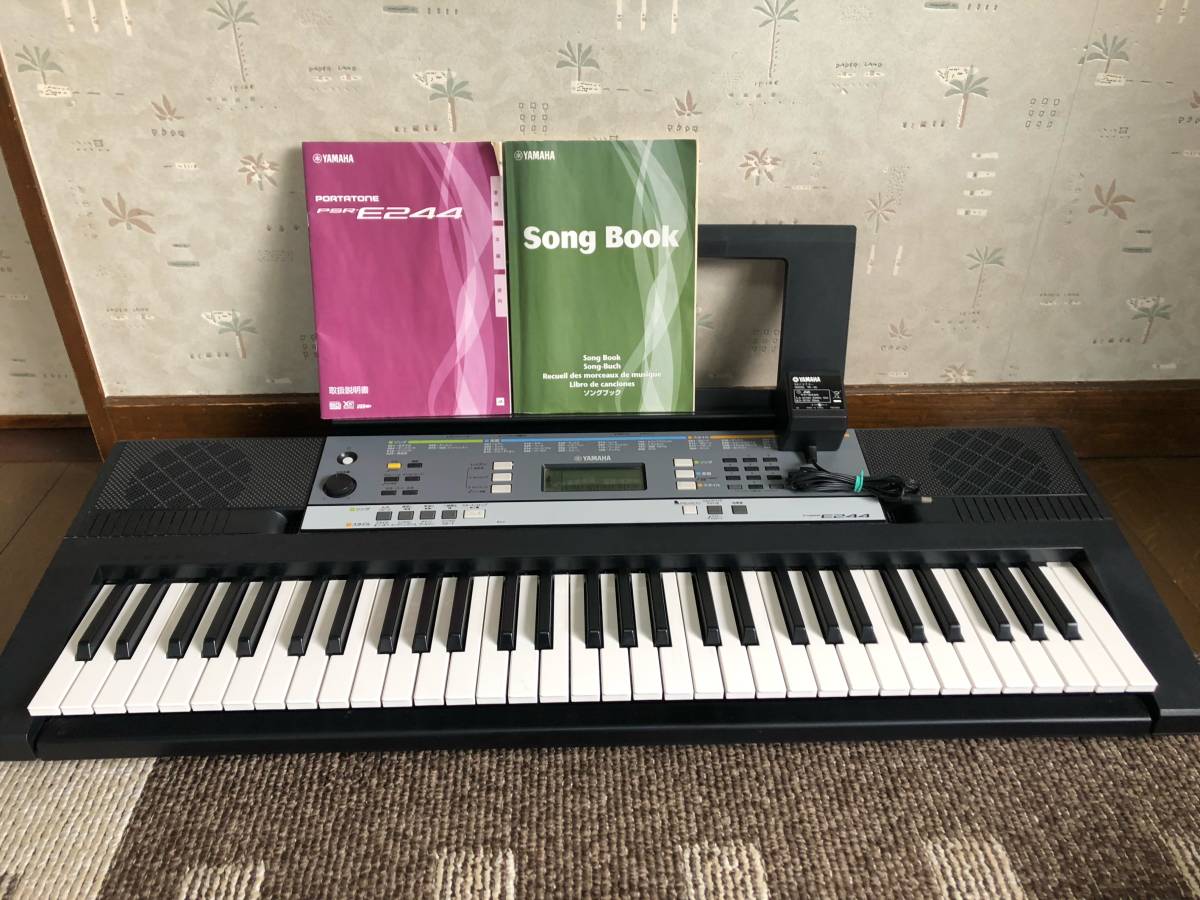 YAMAHA ヤマハ 電子キーボード PSR-E244 完動品(ヤマハ)｜売買されたオークション情報、yahooの商品情報をアーカイブ公開 - オークファン（aucfan.com）