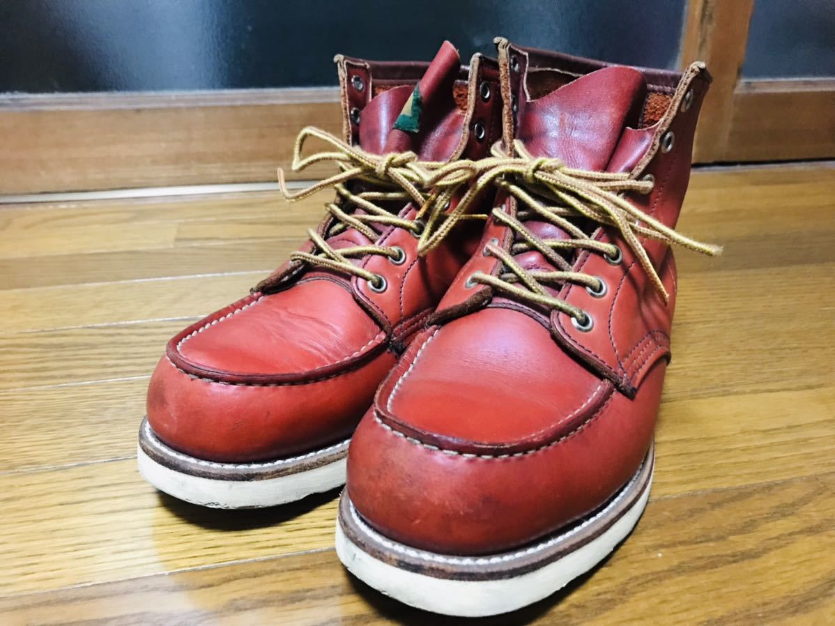 良品 レッドウイング RED WING 半円犬タグ 1996年製 875 7E(7インチ)｜売買されたオークション情報、yahooの商品情報をアーカイブ公開 - オークファン（aucfan.com）