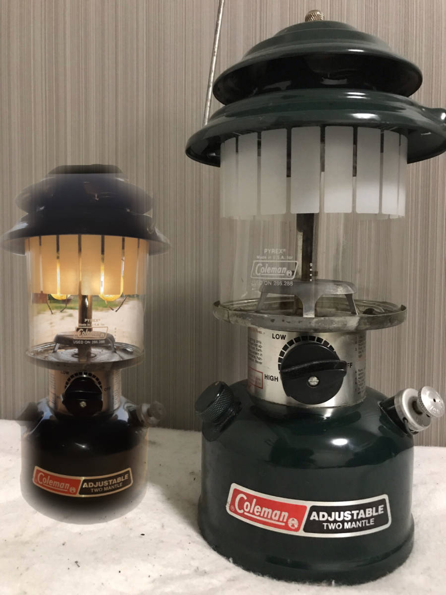 動画あり Coleman Model 288A ダブルマントルランタン 1986年5月製 ヴィンテージランタン(ホワイトガソリンランタン ...