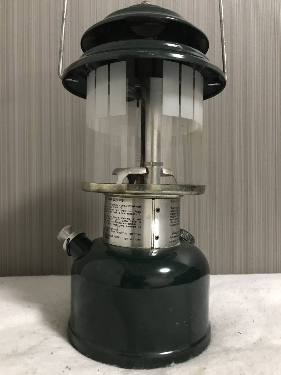 動画あり Coleman Model 288A ダブルマントルランタン 1986年5月製 ヴィンテージランタン(ホワイトガソリンランタン ...