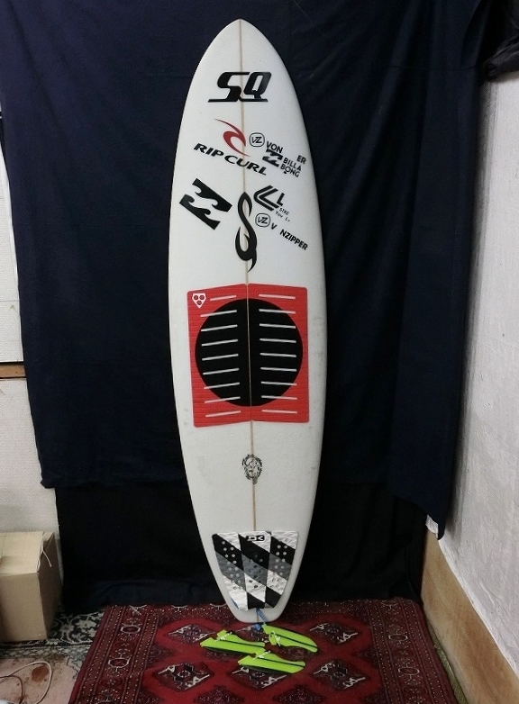 L2466 Misao Tako Shapes 蛸操 SEQUENCE シークエンス 6.2ft 全長190cm サーフボード サーフィン(6.0フィート～)｜売買されたオークション情報 ...