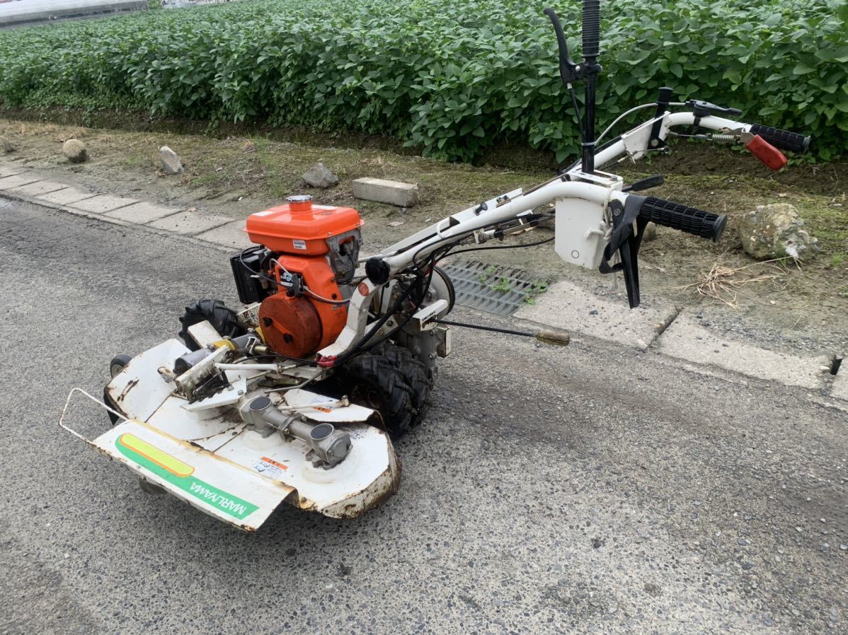 丸山製作所 クボタ MGC1000 6.8馬力 ロータリーモア 畦刈り 草刈機 モア 管理番号92202(本体)｜売買されたオークション情報、yahooの商品情報をアーカイブ公開 ...
