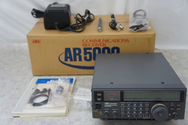 AOR AR5000 +3 COMMUNICATIONS RECEIVER 広帯域受信機 元箱付き m372310t(受信機)｜売買された ...