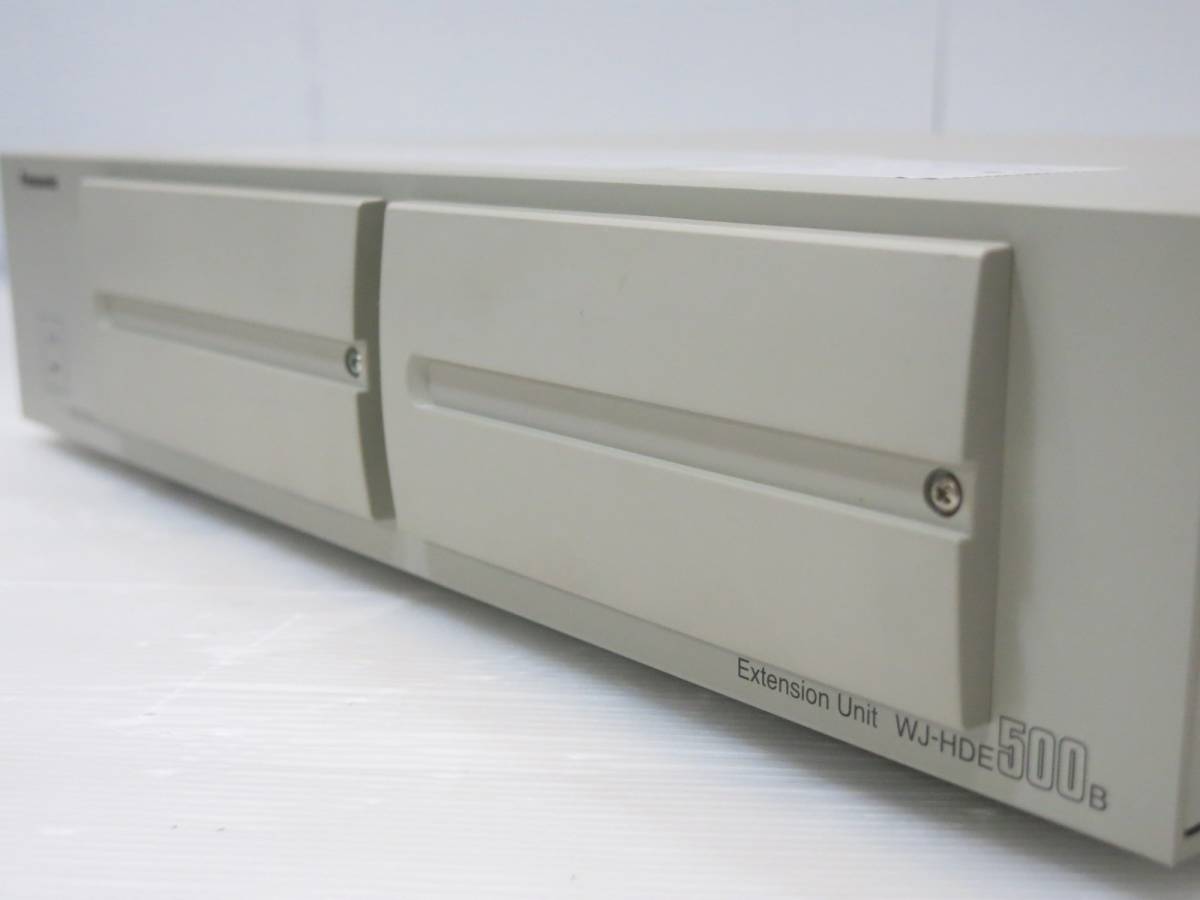 Panasonic WJ-HDE500B HDD増設ユニット 2H32(その他)｜売買されたオークション情報、yahooの商品情報をアーカイブ ...