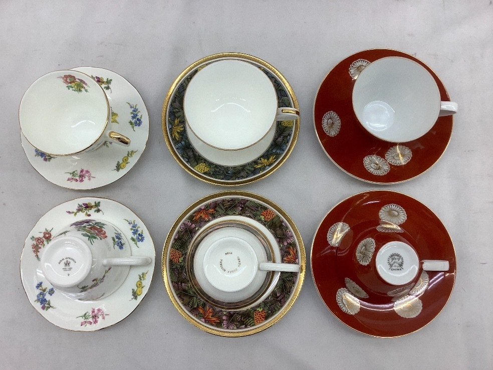 ROYAL KINGSTON/POLA/PARAGOM 他 カップ＆ソーサー HORABELLA 等 まとめ 品 ACB(コーヒー、ティー兼用 ...