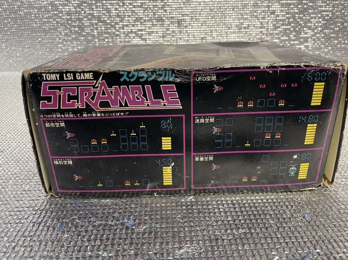 TOMY LSI GAME SCRAMBLE トミー スクランブル レトロゲーム アダプタ無し(その他)｜売買されたオークション情報 ...