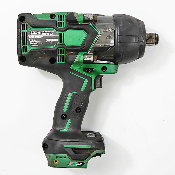 HITACHI 日立工機 コードレスインパクトレンチ WR36DA 36V 本体のみ W2847(本体)｜売買されたオークション情報 ...