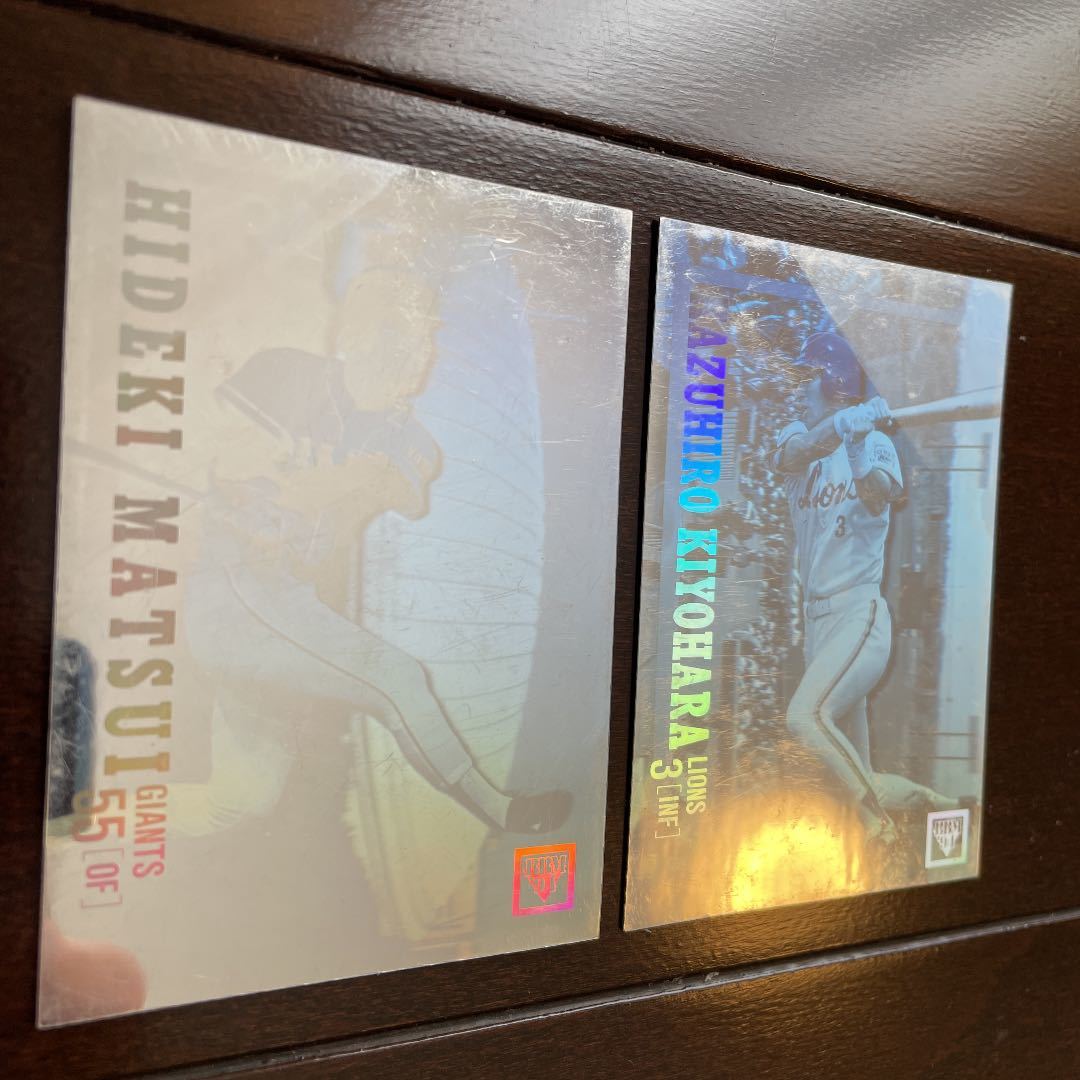 BBM94 1993年 松井秀喜 清原和博 ホログラム(1993年)｜売買されたオークション情報、yahooの商品情報をアーカイブ公開 - オークファン（aucfan.com）