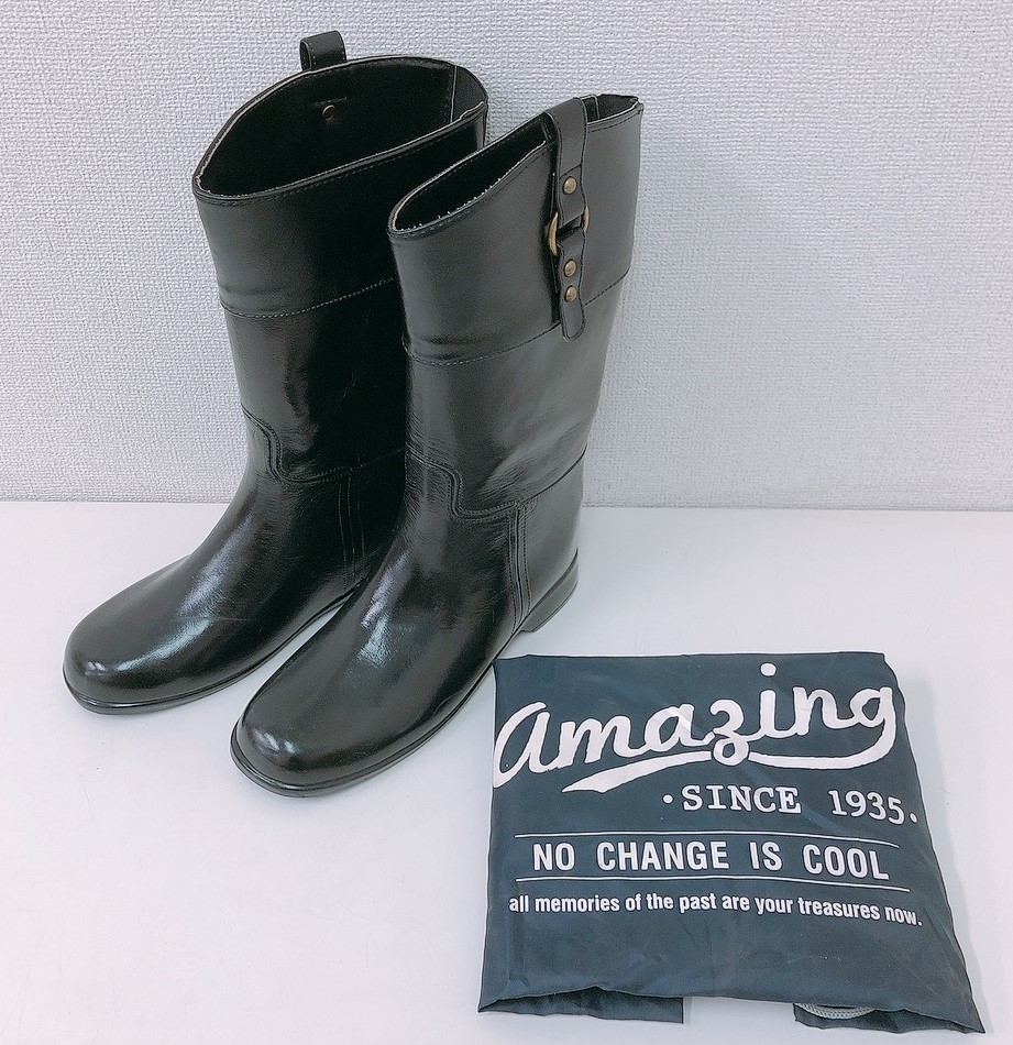 maRe maRe マーレマーレ ブーツ LLサイズ/ブラック/黒/ミドルブーツ/オシャレ/A9595(25.0cm)｜売買されたオークション ...